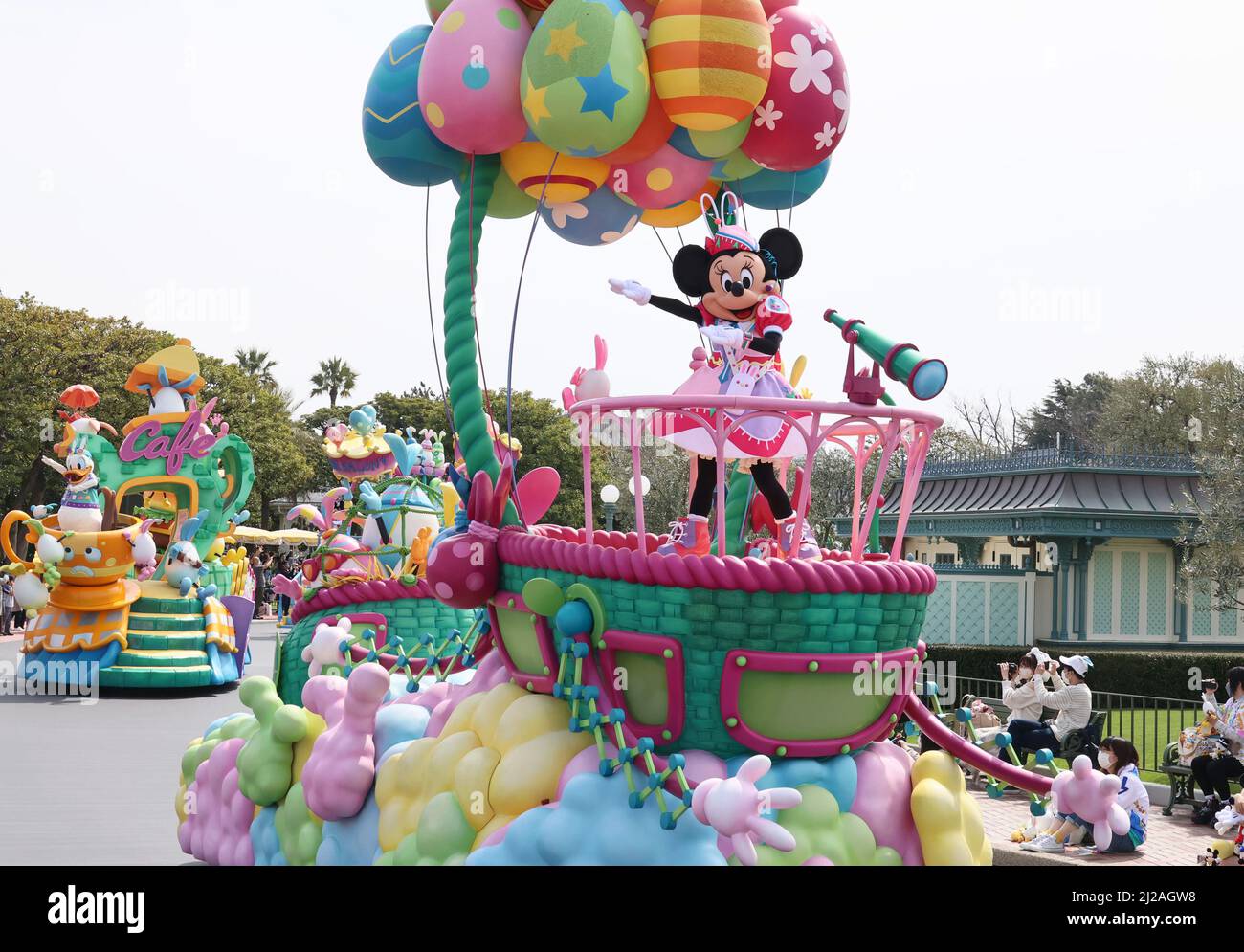 31 mars 2022, Urayasu, Japon - Minnie Mouse, personnage de Disney ...