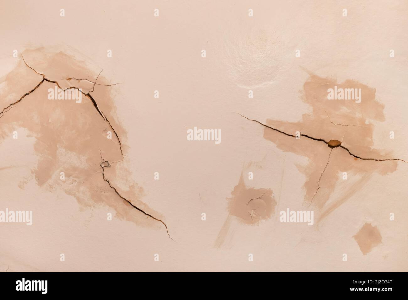 Surface ancienne fissurée mur perturbé fissure texture arrière-plan ...