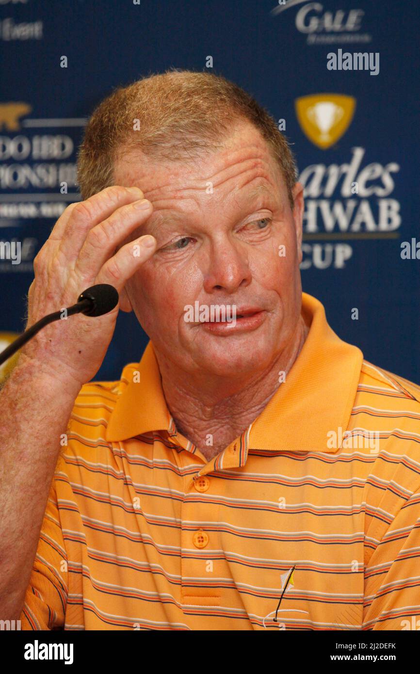 5 sept. 2011-Incheon, Corée du Sud-Tom Kite participe à la conférence ...