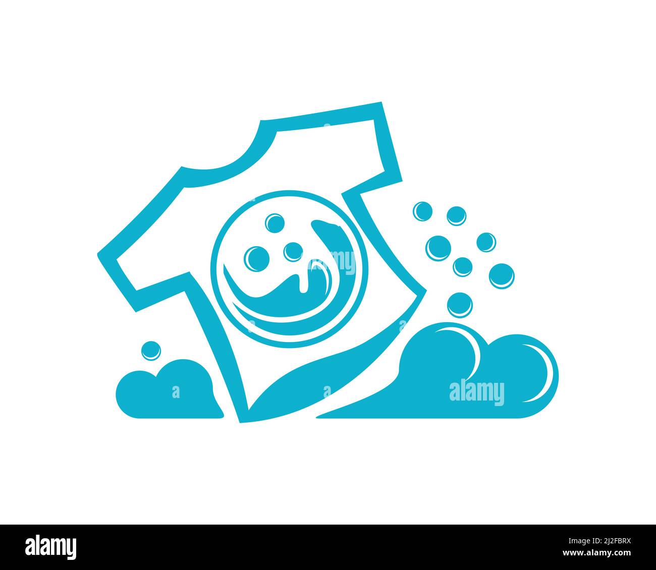 Symbole de blanchisserie Banque d'images vectorielles - Alamy