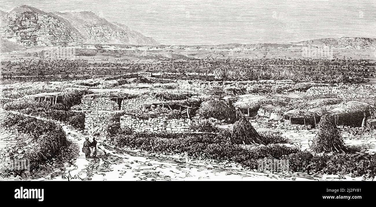 Site the ancient city jericho Banque de photographies et d’images à ...