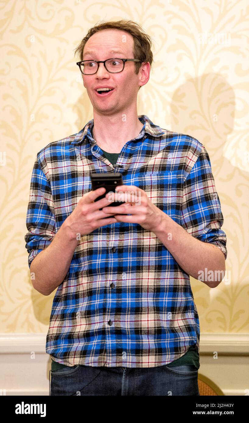 Stamford, Connecticut, États-Unis. 01st avril 2022. JOSH WARDLE ...