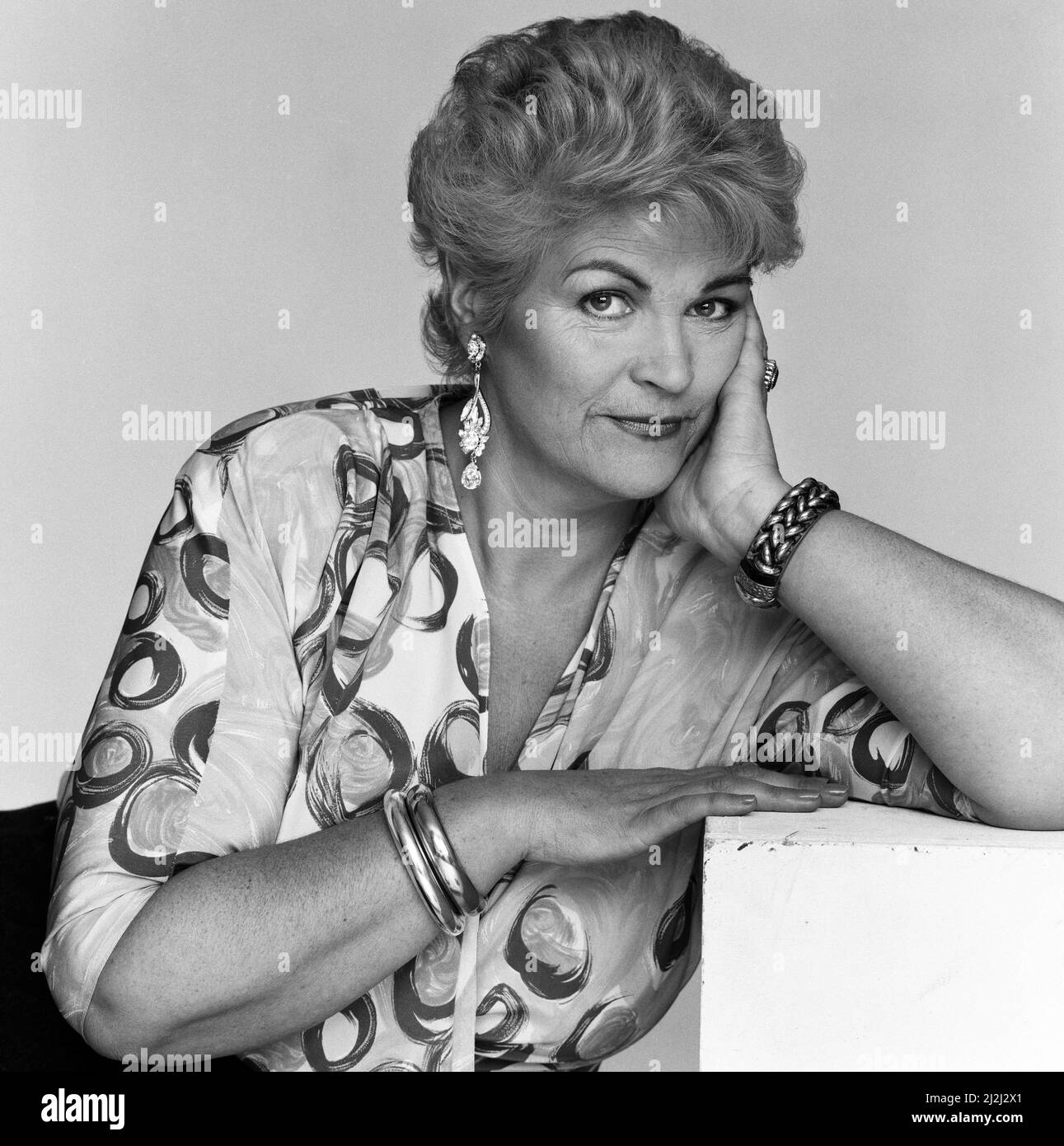 Actrice estenders Banque d'images noir et blanc - Alamy