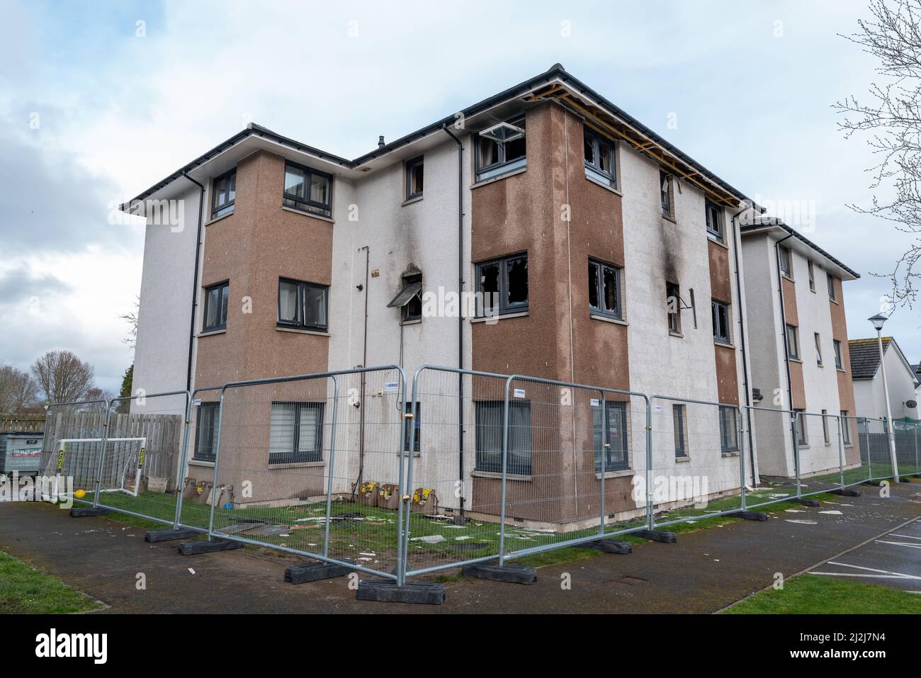 Polvanie View, Inverness, Highlands, Écosse. 1 avril 2022. Il s'agit de ...