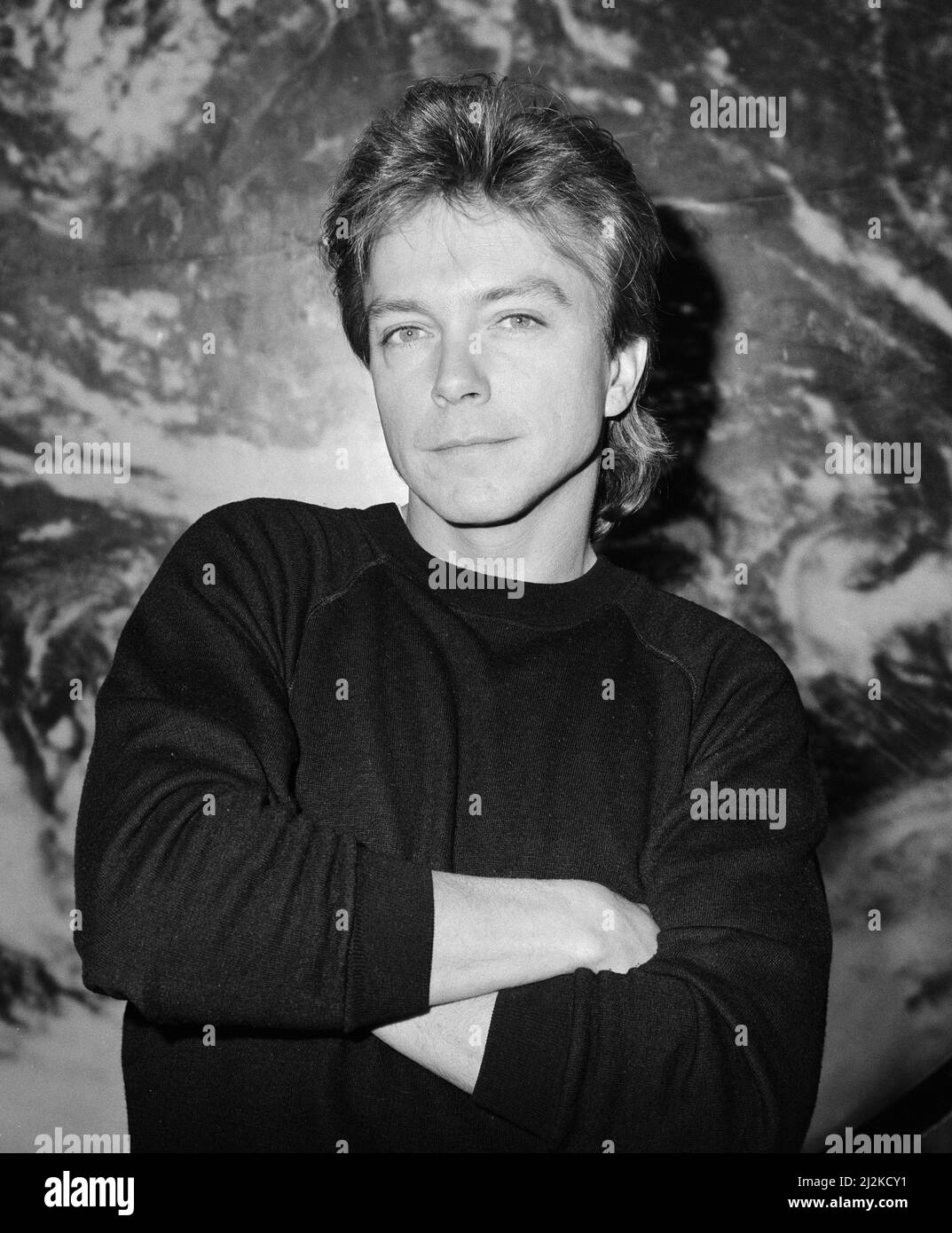 David Cassidy, chanteur et acteur, photographié en 1987. David Bruce ...