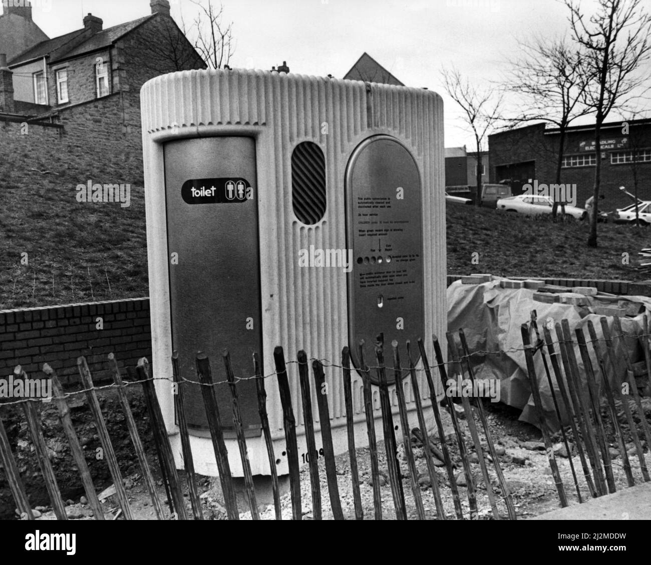 Nouveau super-toilettes chic de Swalwell. Gateshead Council éclate £35 ...