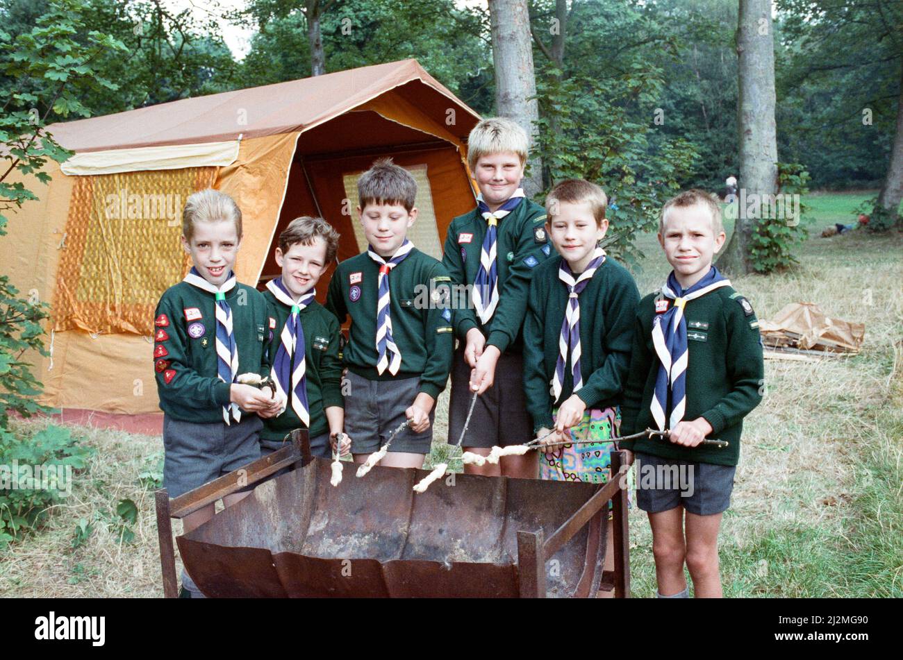 Les scouts de CUB du district sud-ouest de Huddersfield ont passé une ...