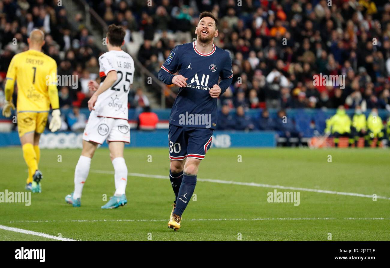 Lionel messi du psg Banque de photographies et d’images à haute ...