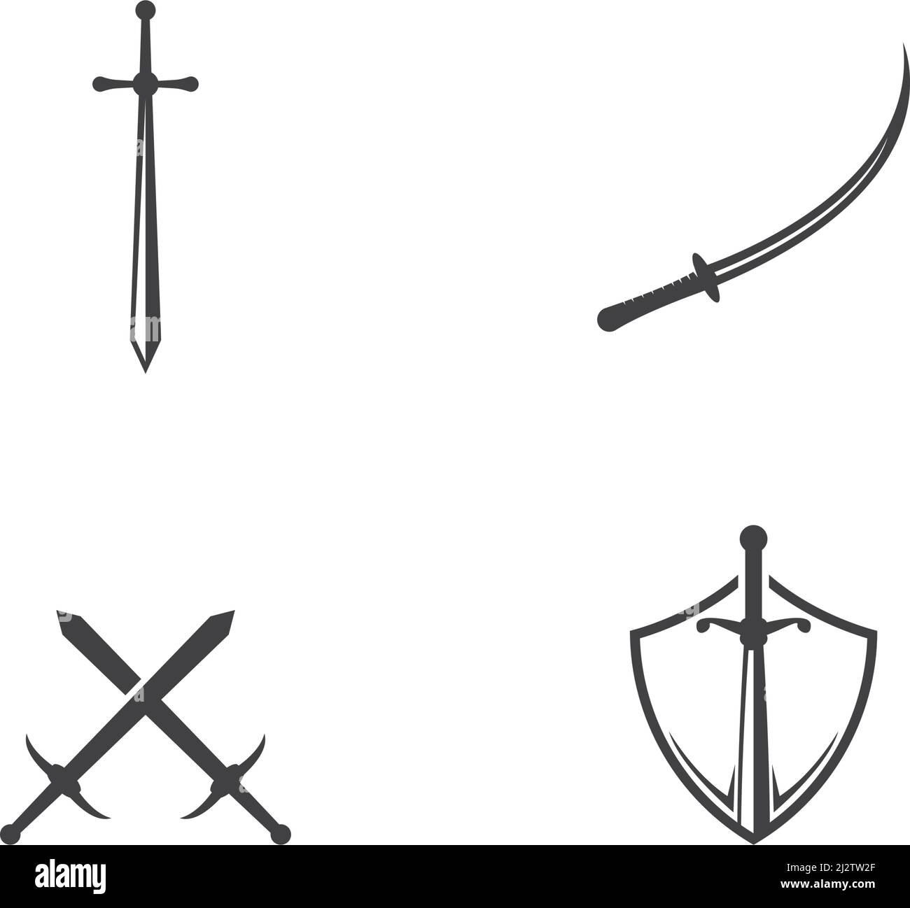 Epee logo Banque de photographies et d’images à haute résolution - Alamy