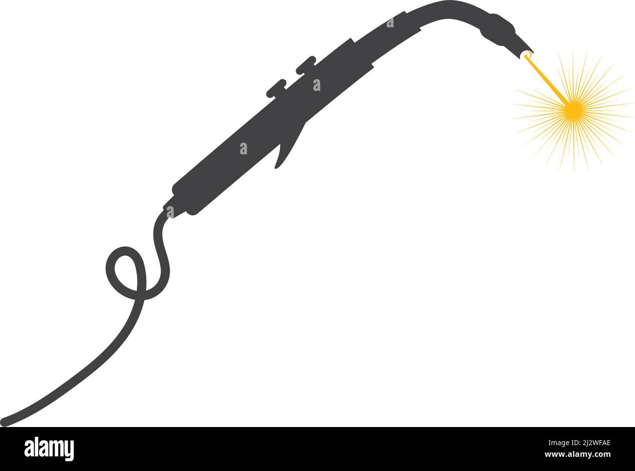 Modèle vectoriel d'illustration du logo de soudure Image Vectorielle ...