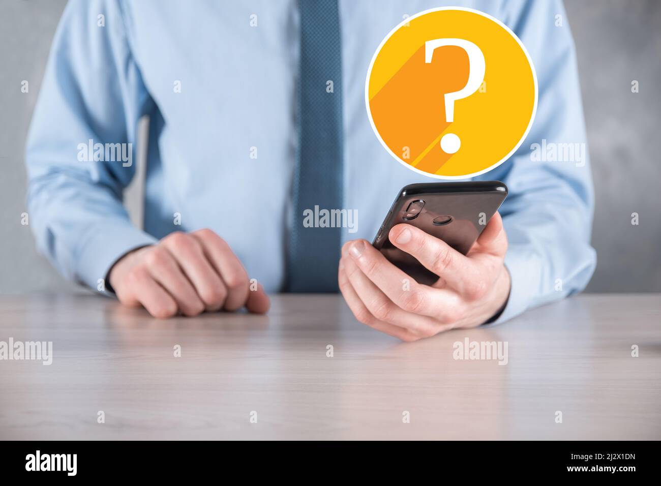 Point d'interrogation.résumé 3d sur fond sombre icônes plates avec de ...