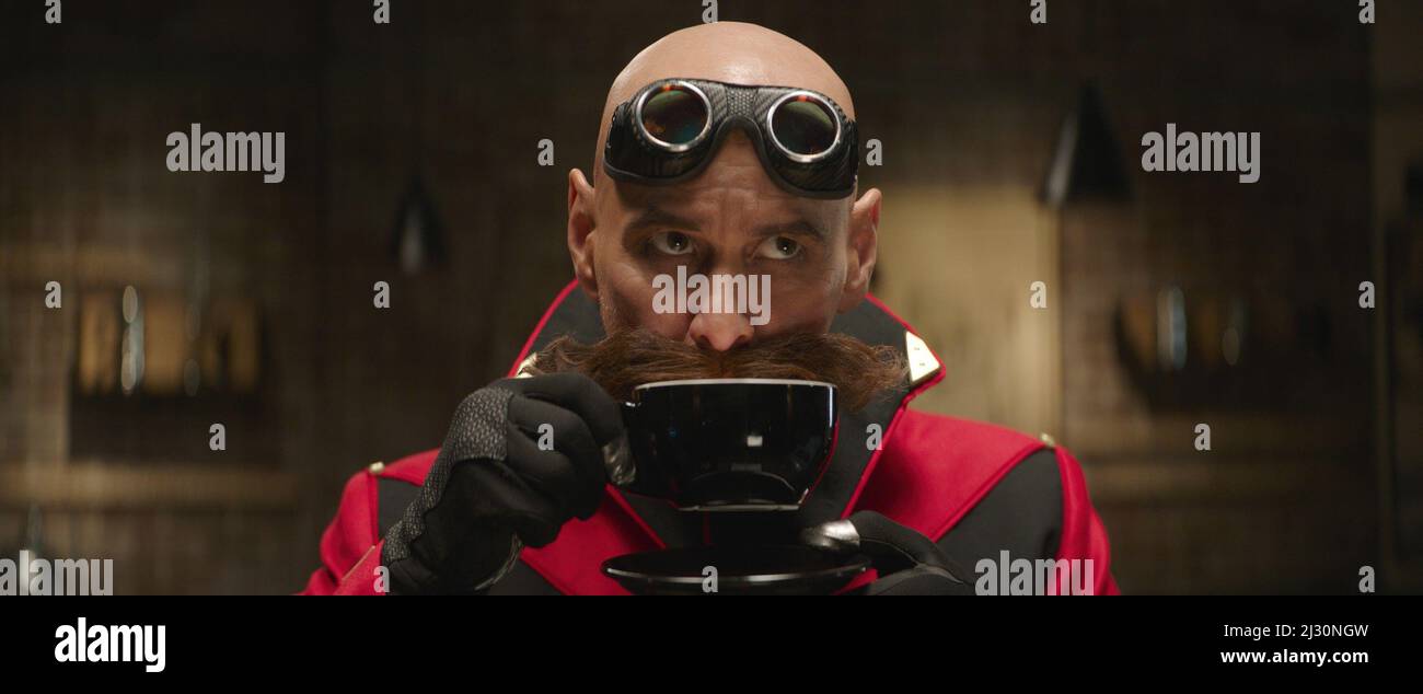 SONIC THE HEDGEHOG 2, Jim Carrey, 2022. © Paramount Pictures / Courtesy ...