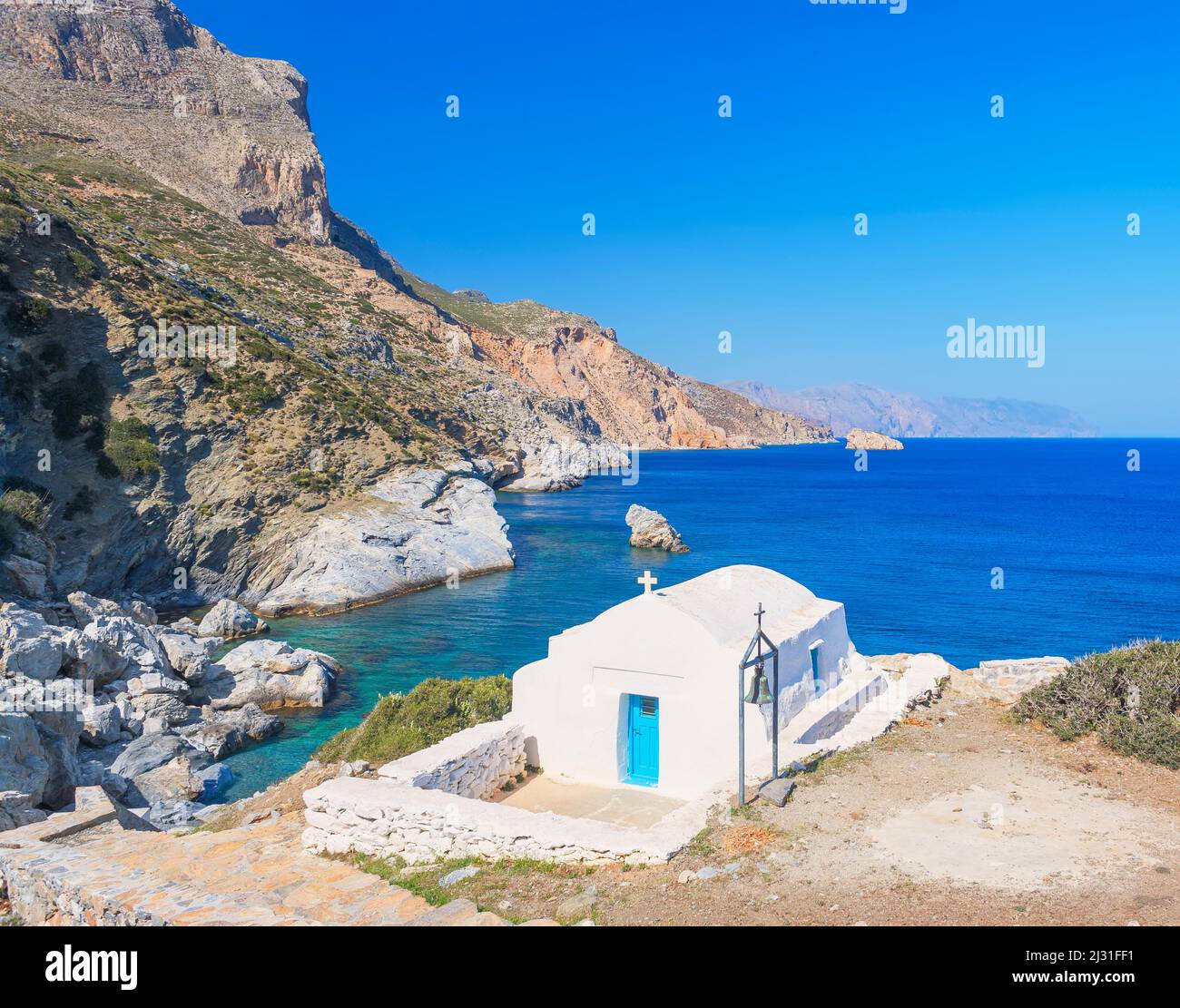 Agia anna amorgos Banque de photographies et d’images à haute ...