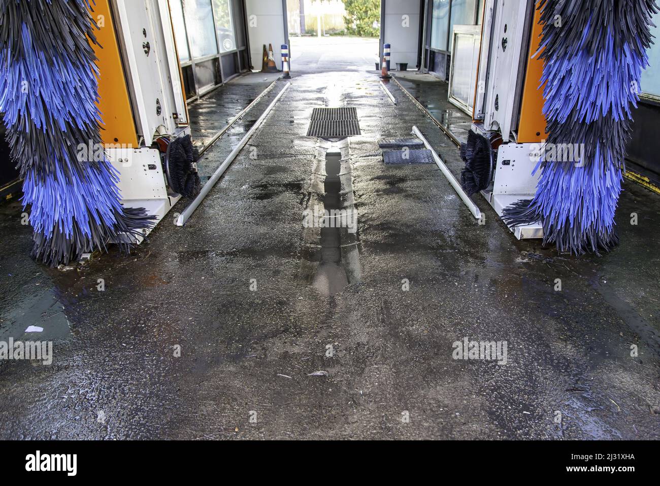Machine de lavage de voiture Banque de photographies et d’images à ...