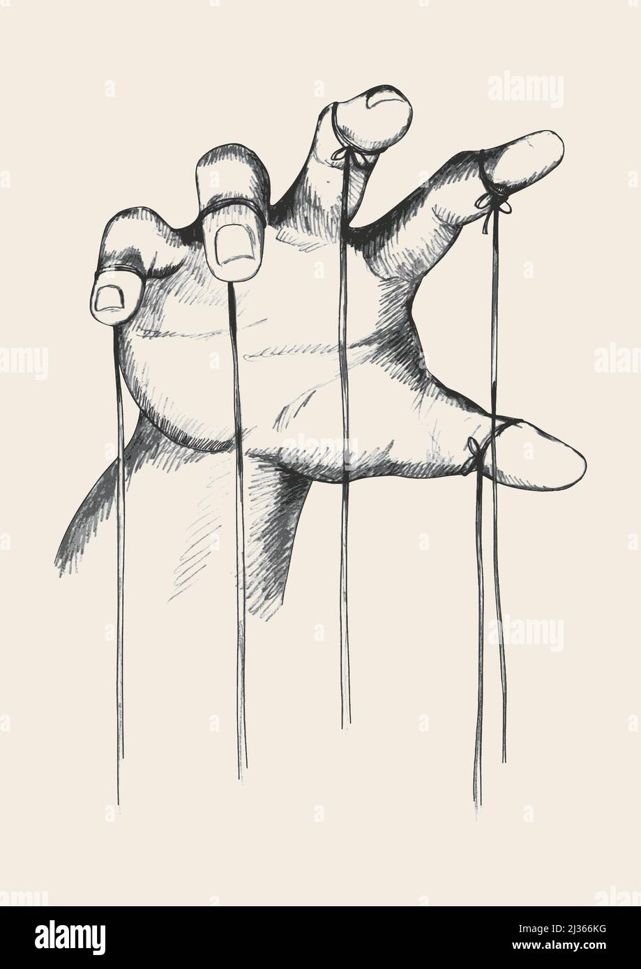 Esquisse de main Banque de photographies et d’images à haute résolution ...