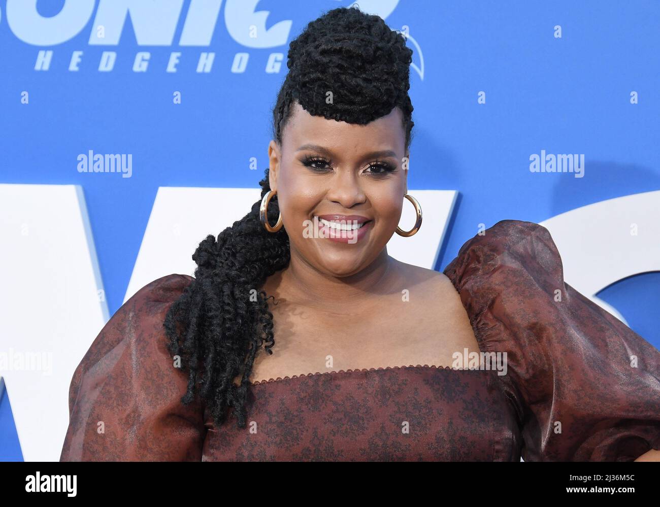 Natasha Rothwell arrive à la première SONIC THE HEDGEHOG 2 de Los ...