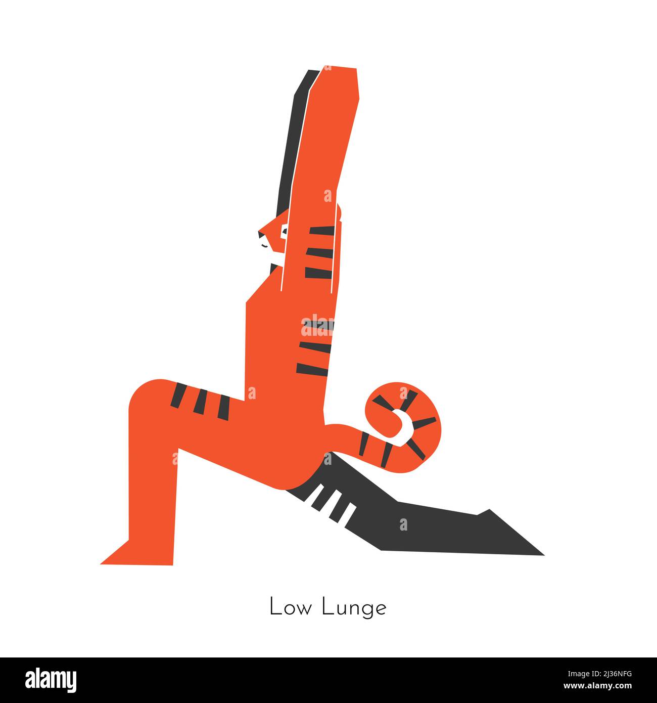 Fente pose Banque d'images vectorielles - Alamy