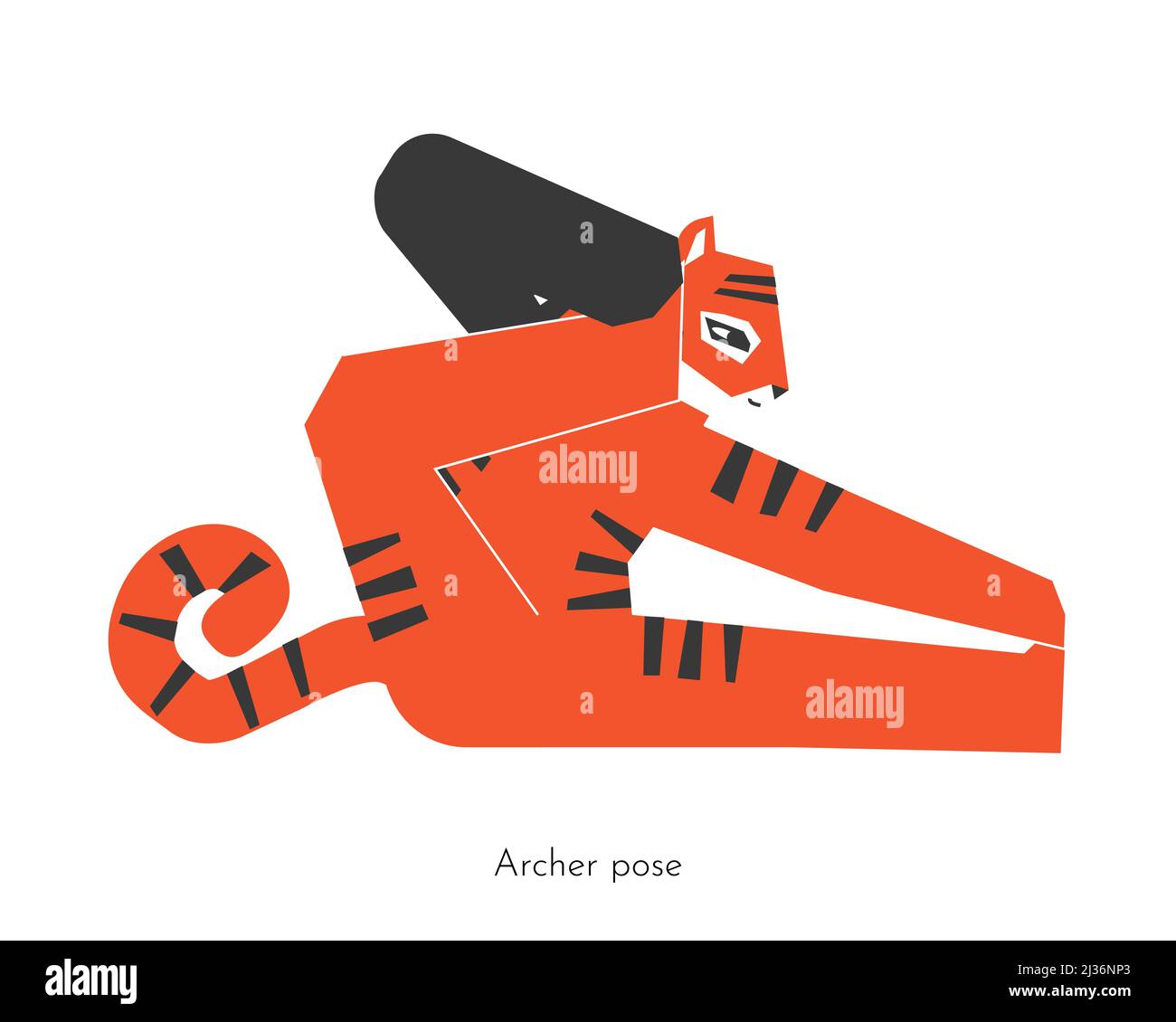 Akarna dhanurasana Banque de photographies et d’images à haute ...