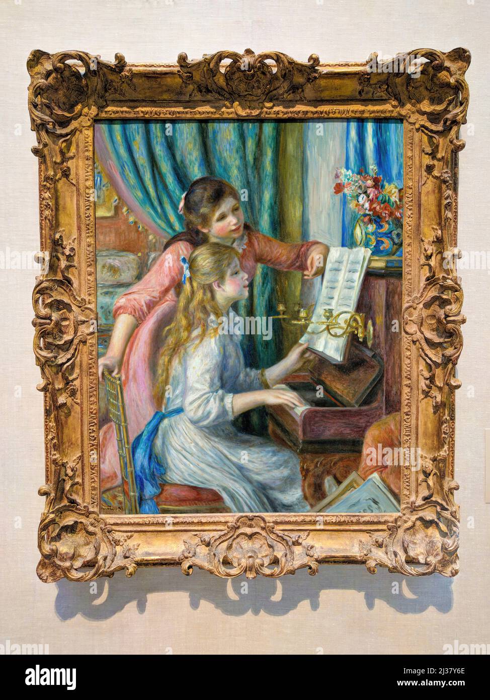 19th century flower renoir Banque d'image et photos - Alamy