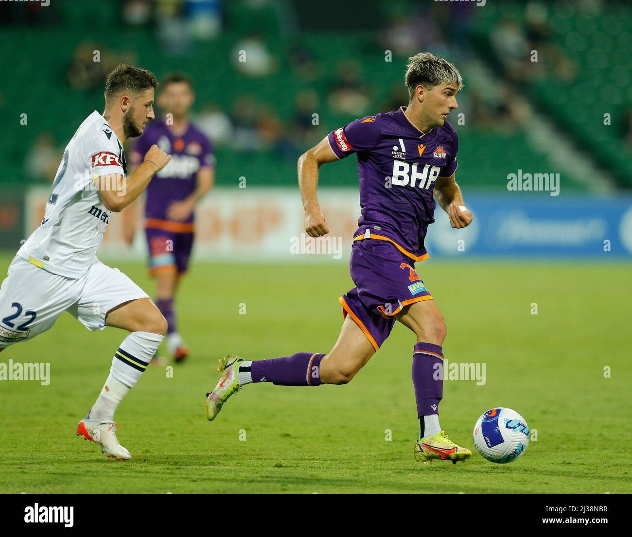 6th avril 2022 ; HBF Park, Perth, Australie occidentale, Australie ; A ...