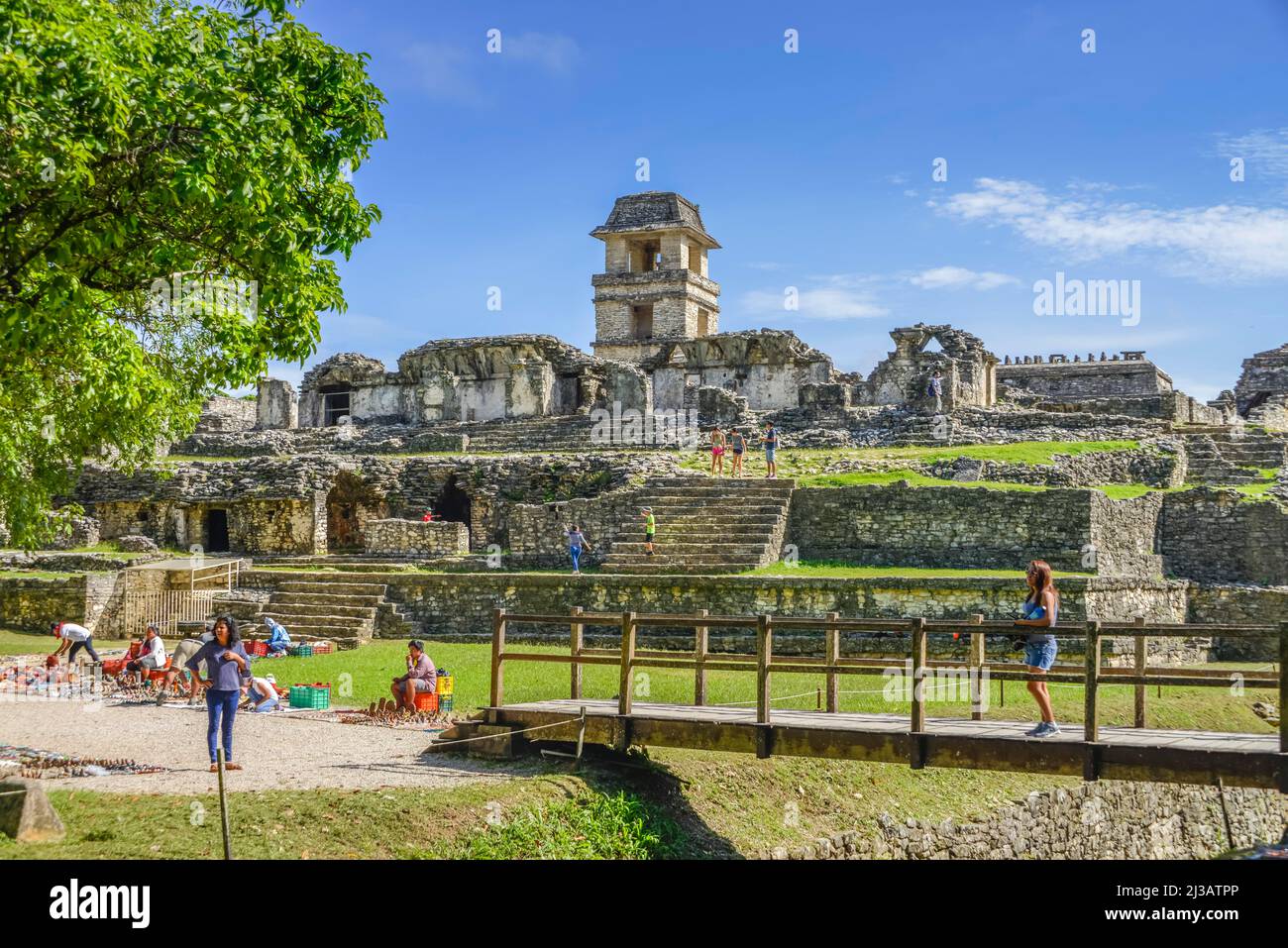 Vieilles ruines mayas palenque Banque de photographies et d’images à haute résolution - Alamy