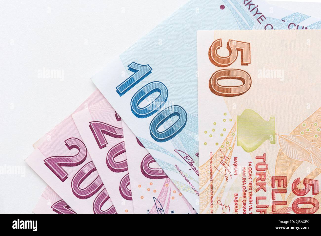 Turkish banknotes Banque de photographies et d’images à haute ...