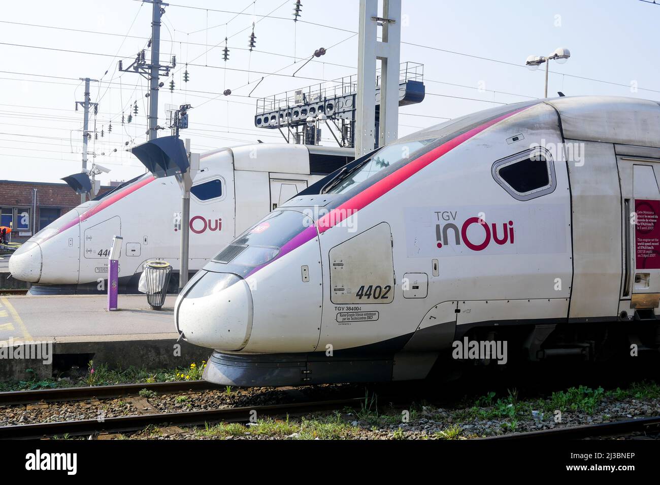 Train inoui Banque d'image et photos - Alamy