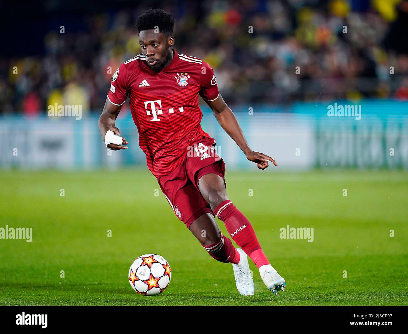 Alphonso Davies du Bayern Munich lors du match de l'UEFA Champions ...