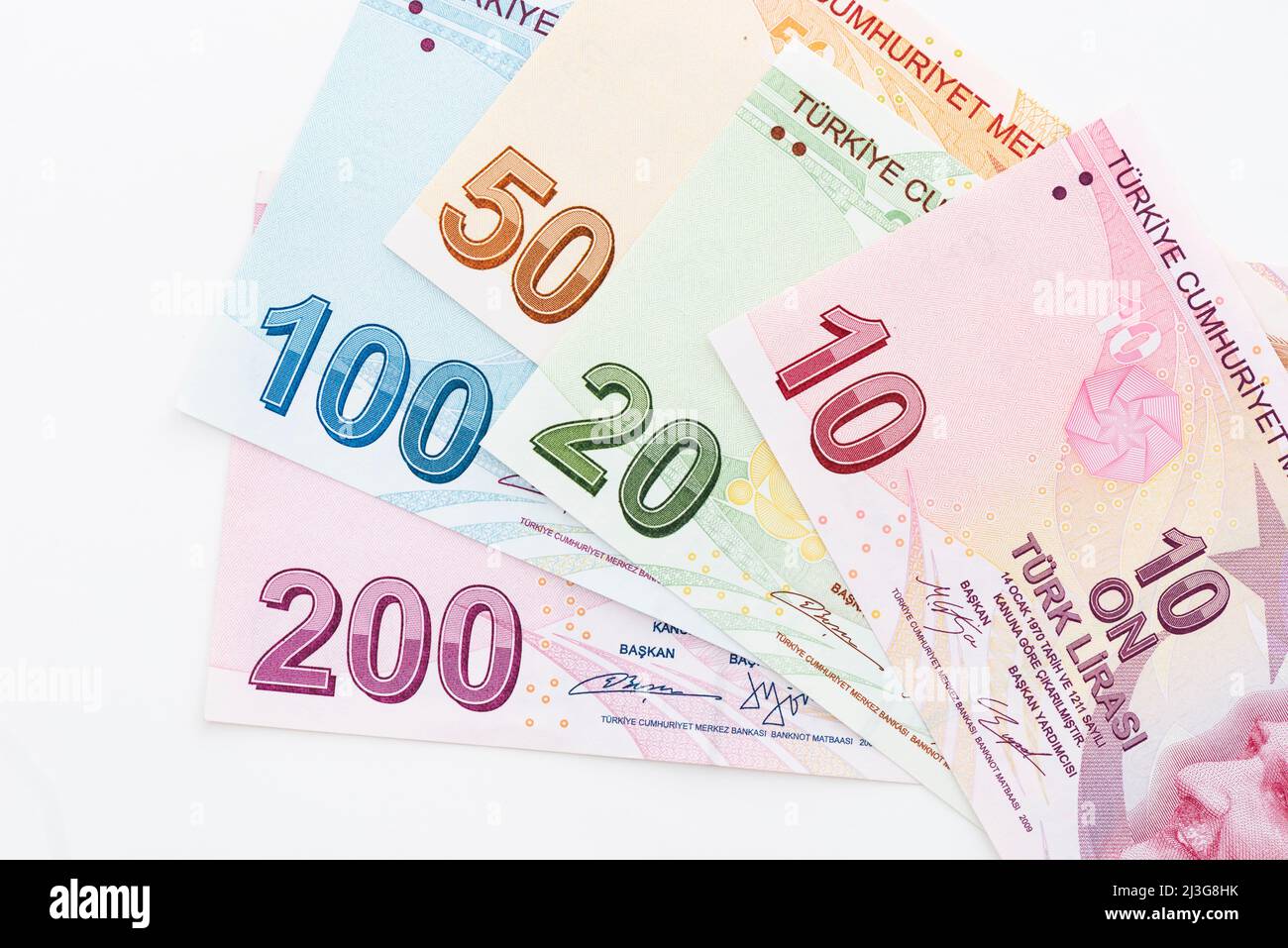 Turkish banknotes Banque de photographies et d’images à haute ...