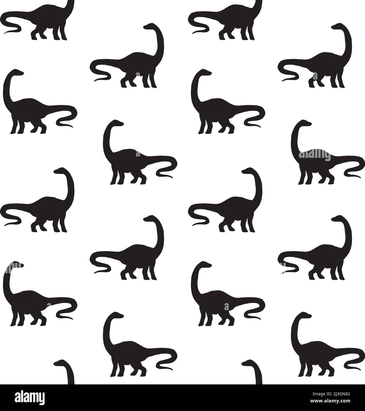 Diplodocus dinosaur silhouette Banque d'images vectorielles - Page 2 - Alamy