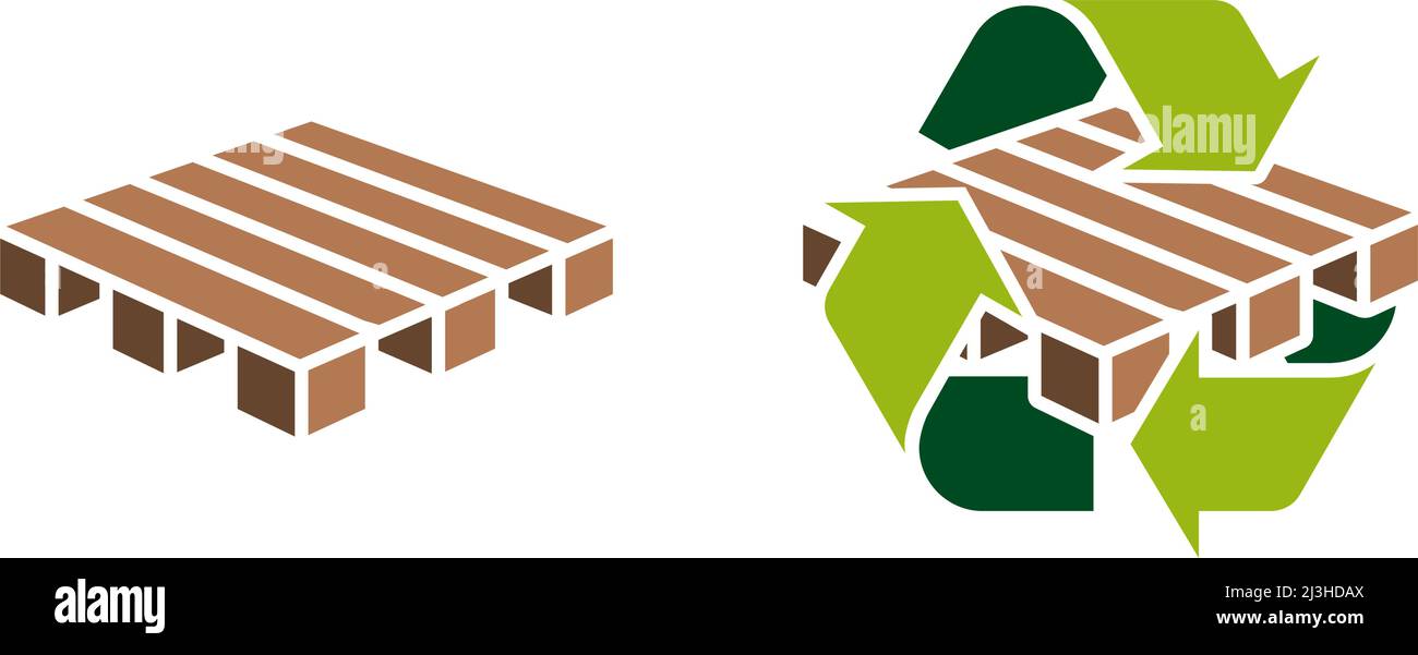 Illustration vectorielle de l'icône de palette et logo du symbole de ...