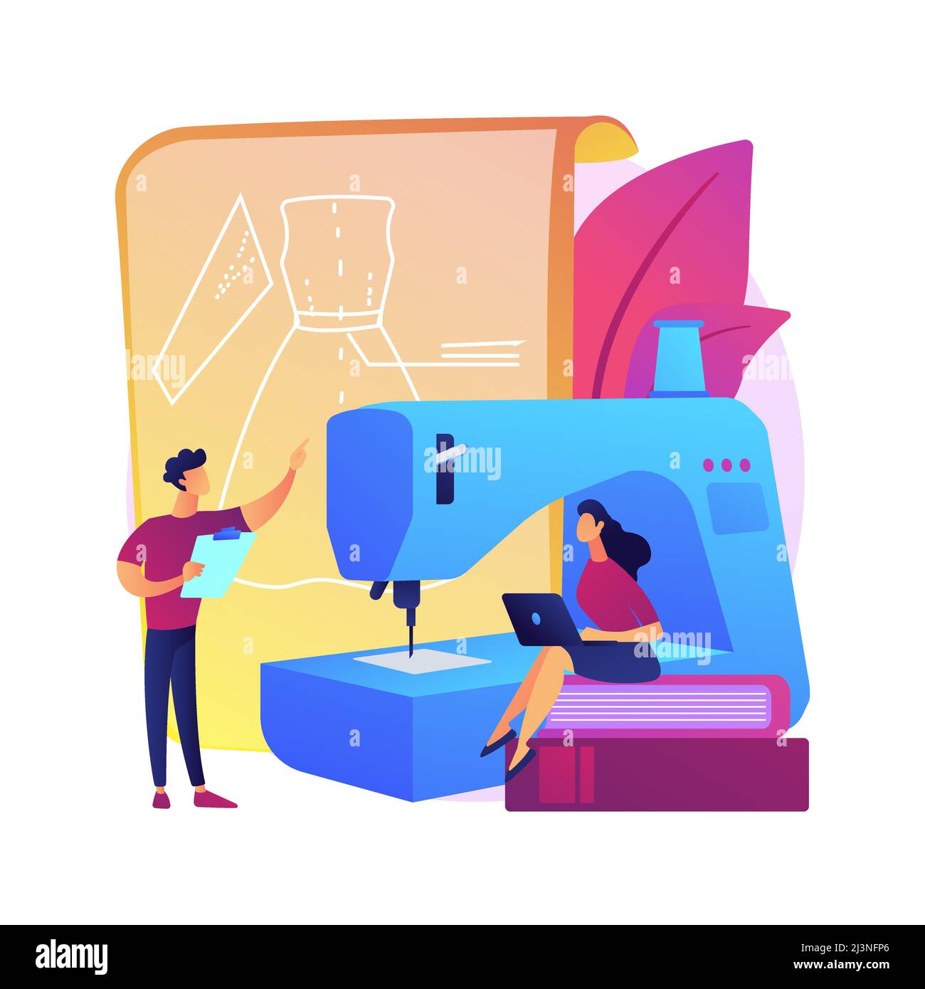 Classes professionnelles Banque d'images vectorielles - Alamy