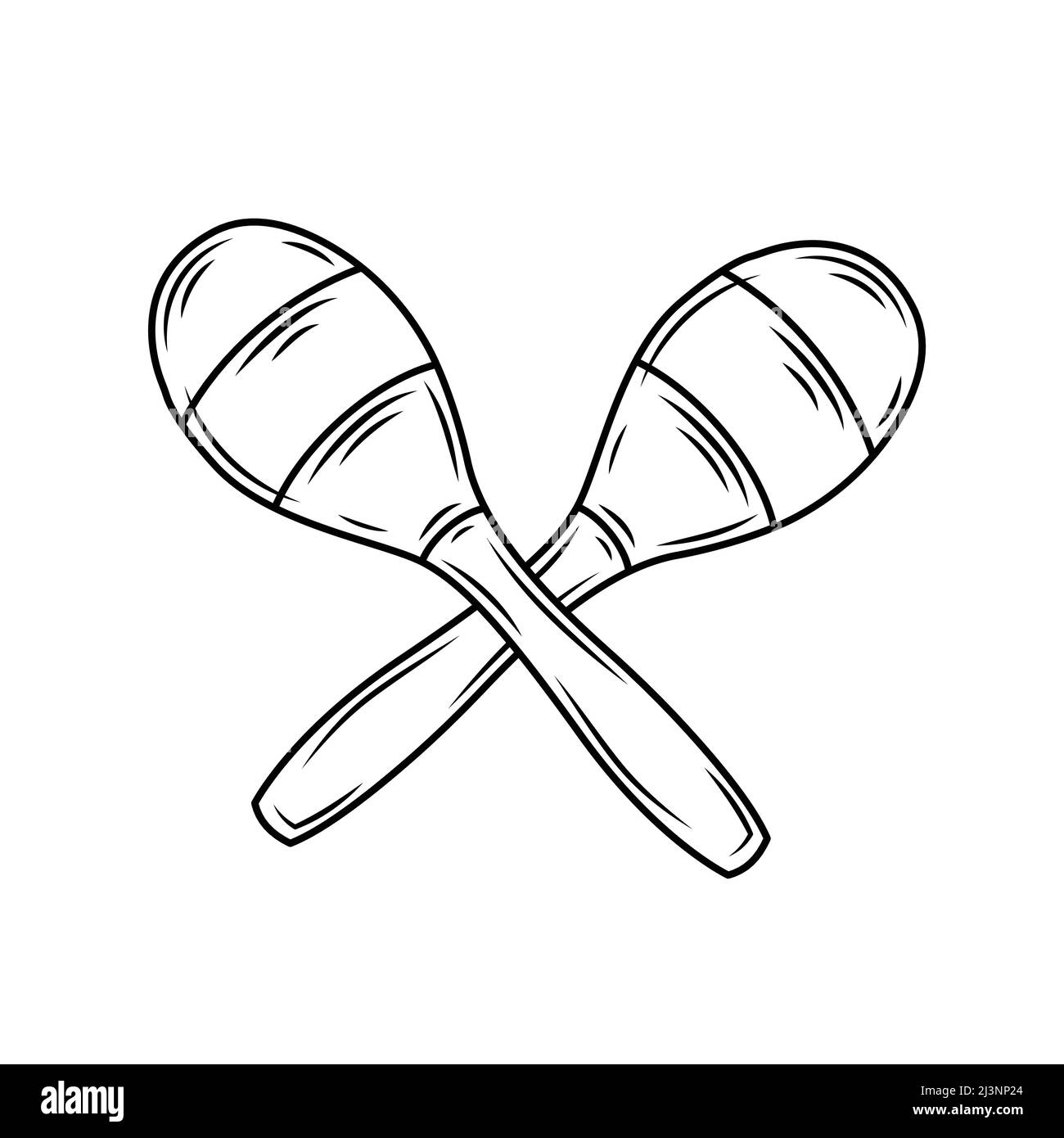 Maracas dessin Banque de photographies et d’images à haute résolution ...