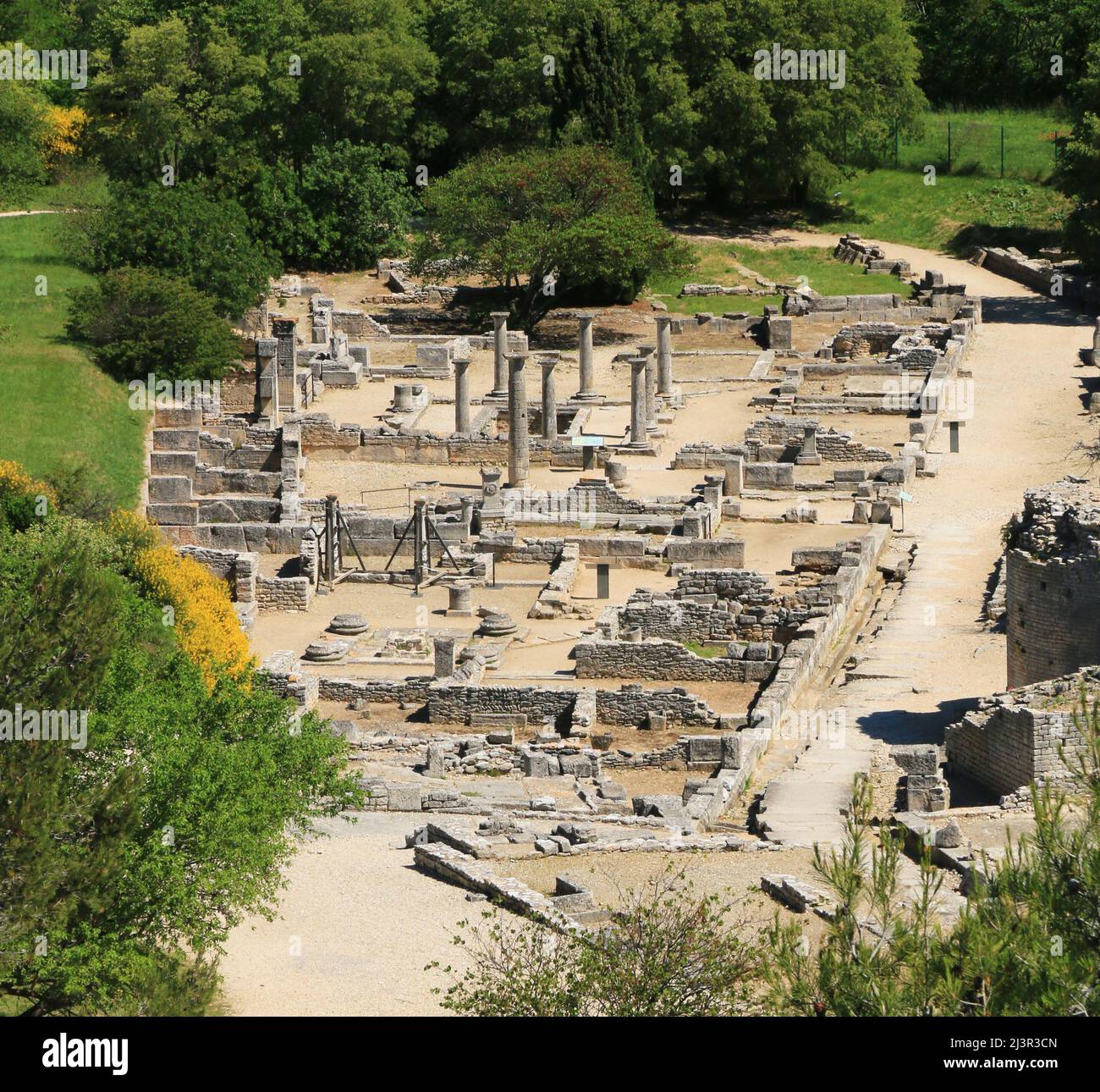 Glanum archaeological site Banque de photographies et d’images à haute ...