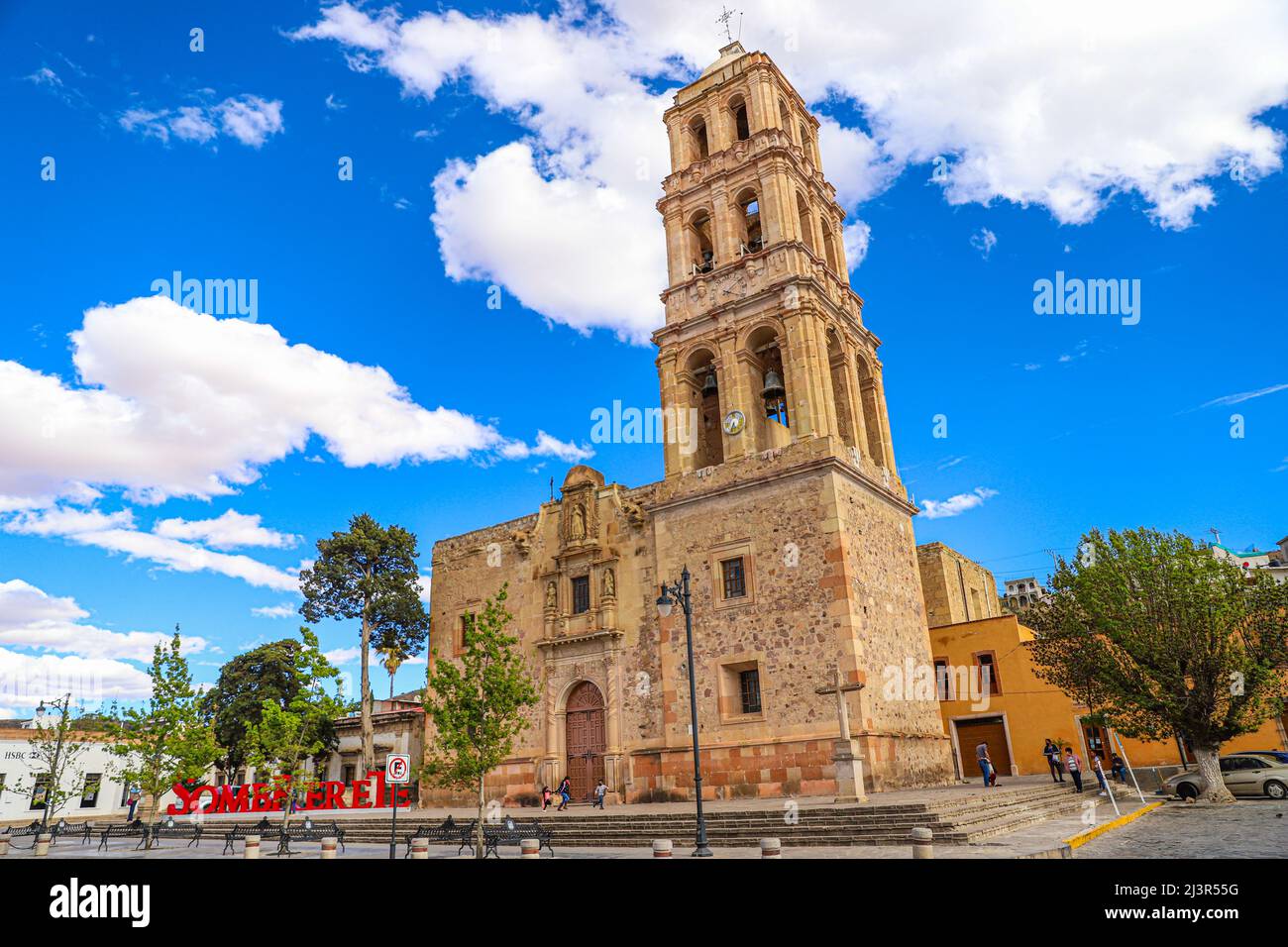 Sombrerete, Zacatecas Mexique. Ville magique Sombrerete dans l'état de ...
