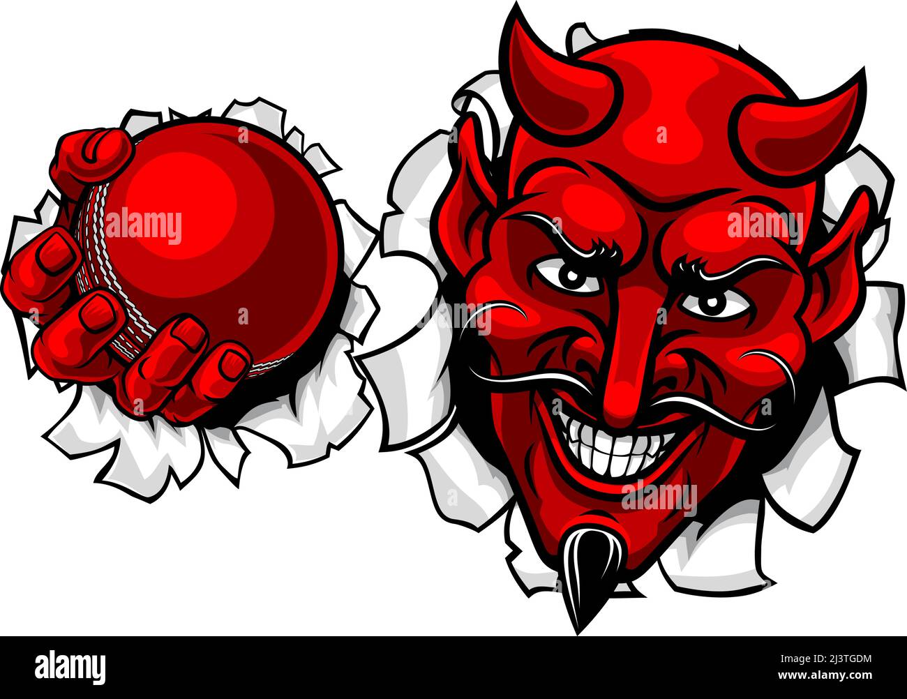 Cartoon red devil satan lucifer Banque de photographies et d’images à ...