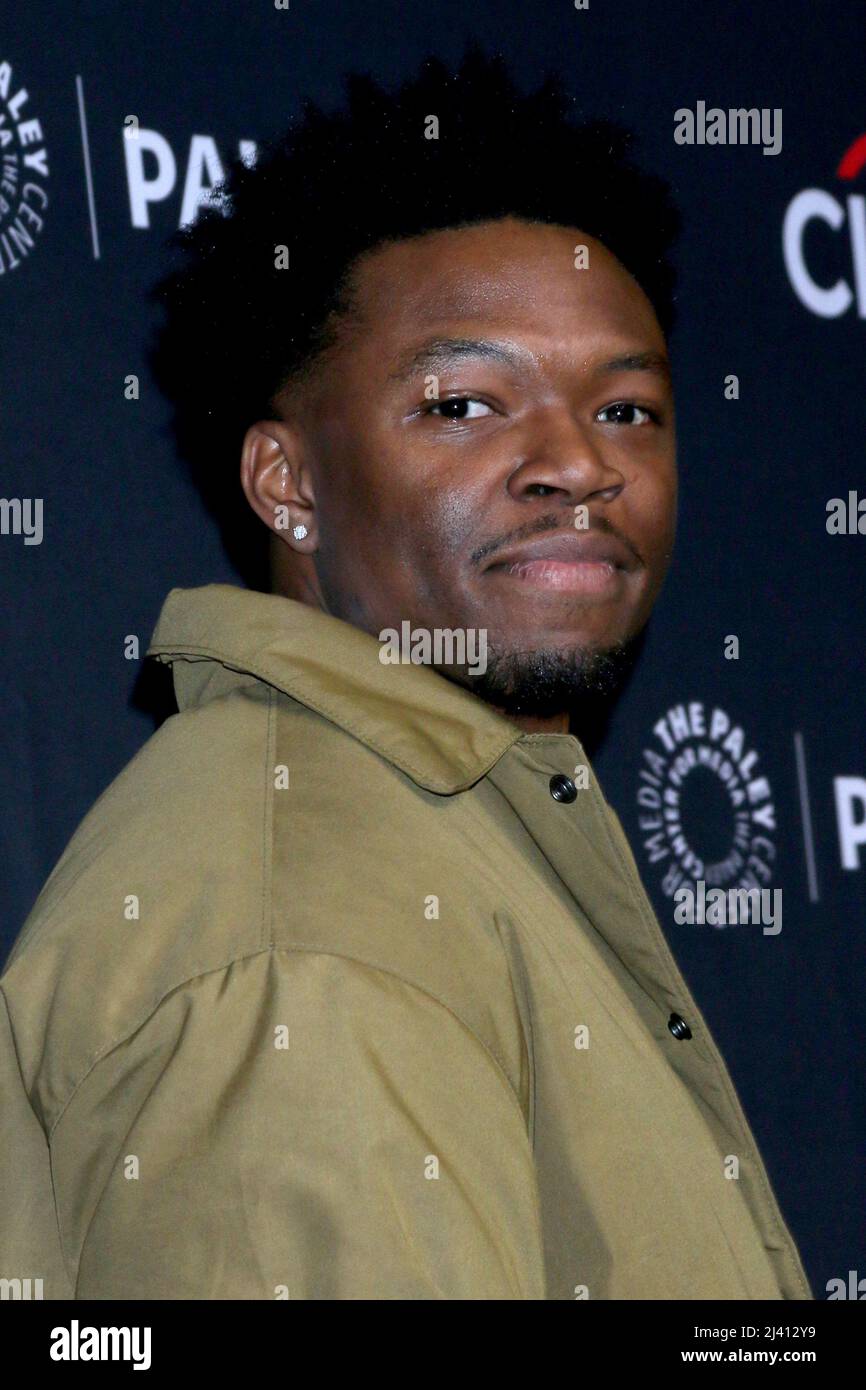 LOS ANGELES - APR 10: Caleb Castille au PaleyFEST - NCIS Universe au ...