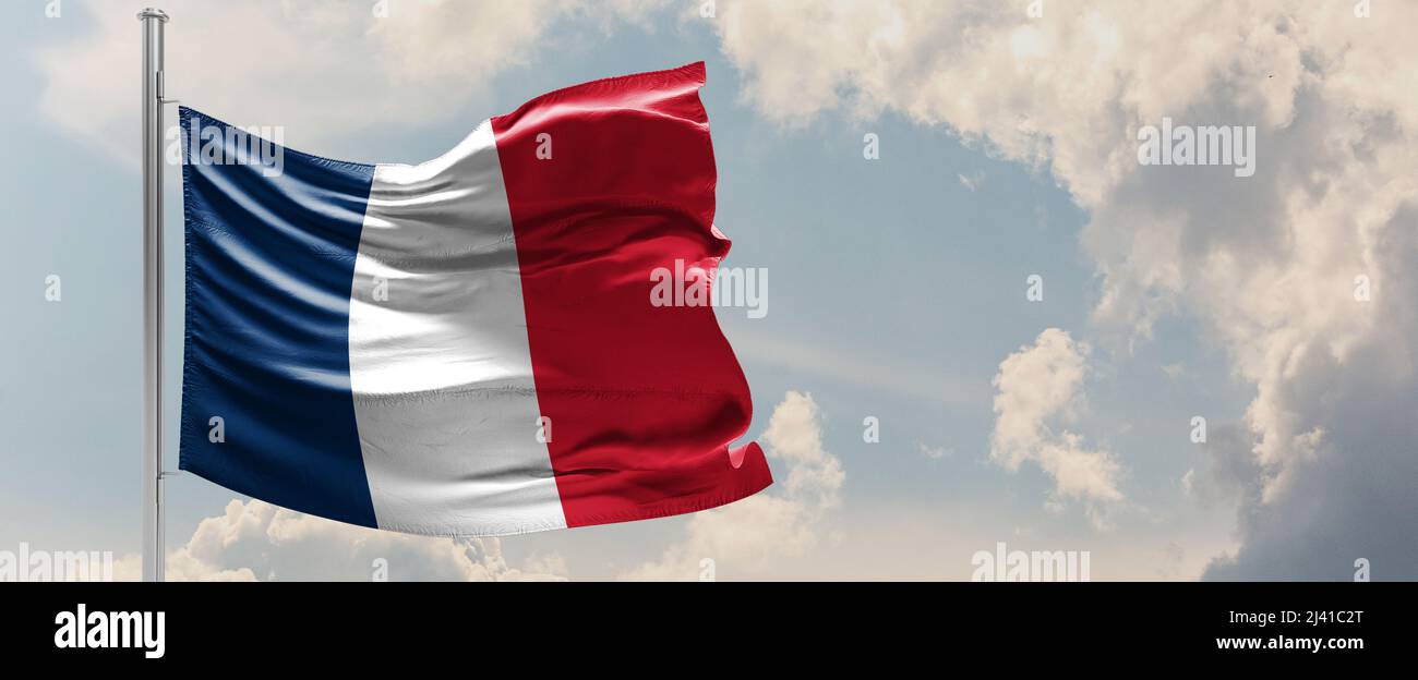 Le drapeau de la France (drapeau français) est un drapeau tricolore ...