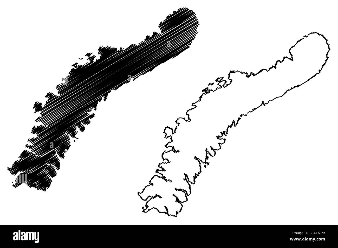 Severny island Banque de photographies et d’images à haute résolution ...