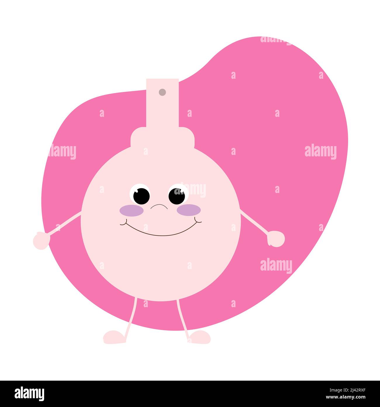 Cartoon perfume fragrance bottle Banque de photographies et d’images à ...