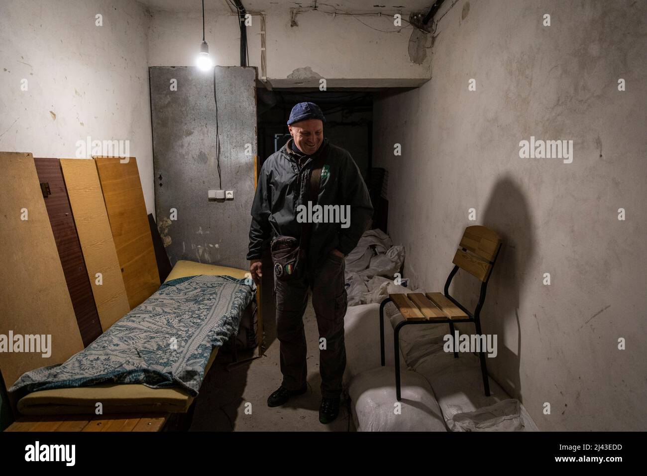 Kyrylo Trantin (49), Directeur du zoo de Kiev, dit qu'il a besoin de ...