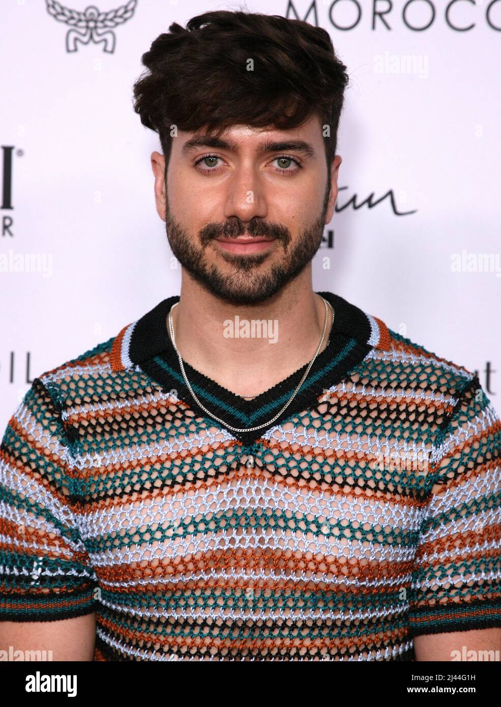 Alex Costa participe aux Prix annuels 6th de la mode Los Angeles du ...