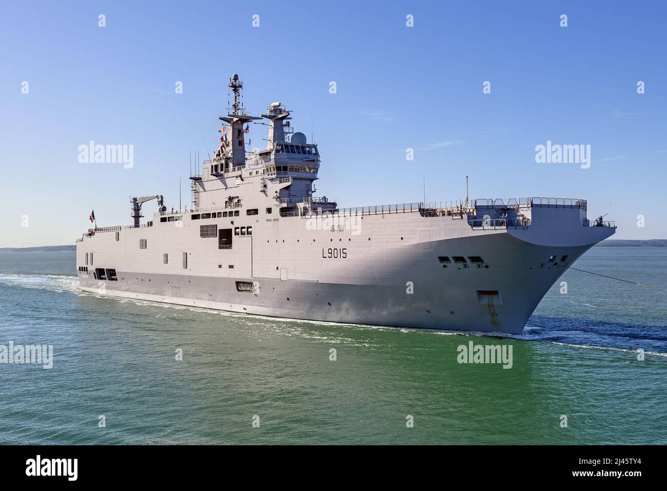 FS Dixmude (L9015) est un navire d'assaut amphibie de classe Mistral de ...
