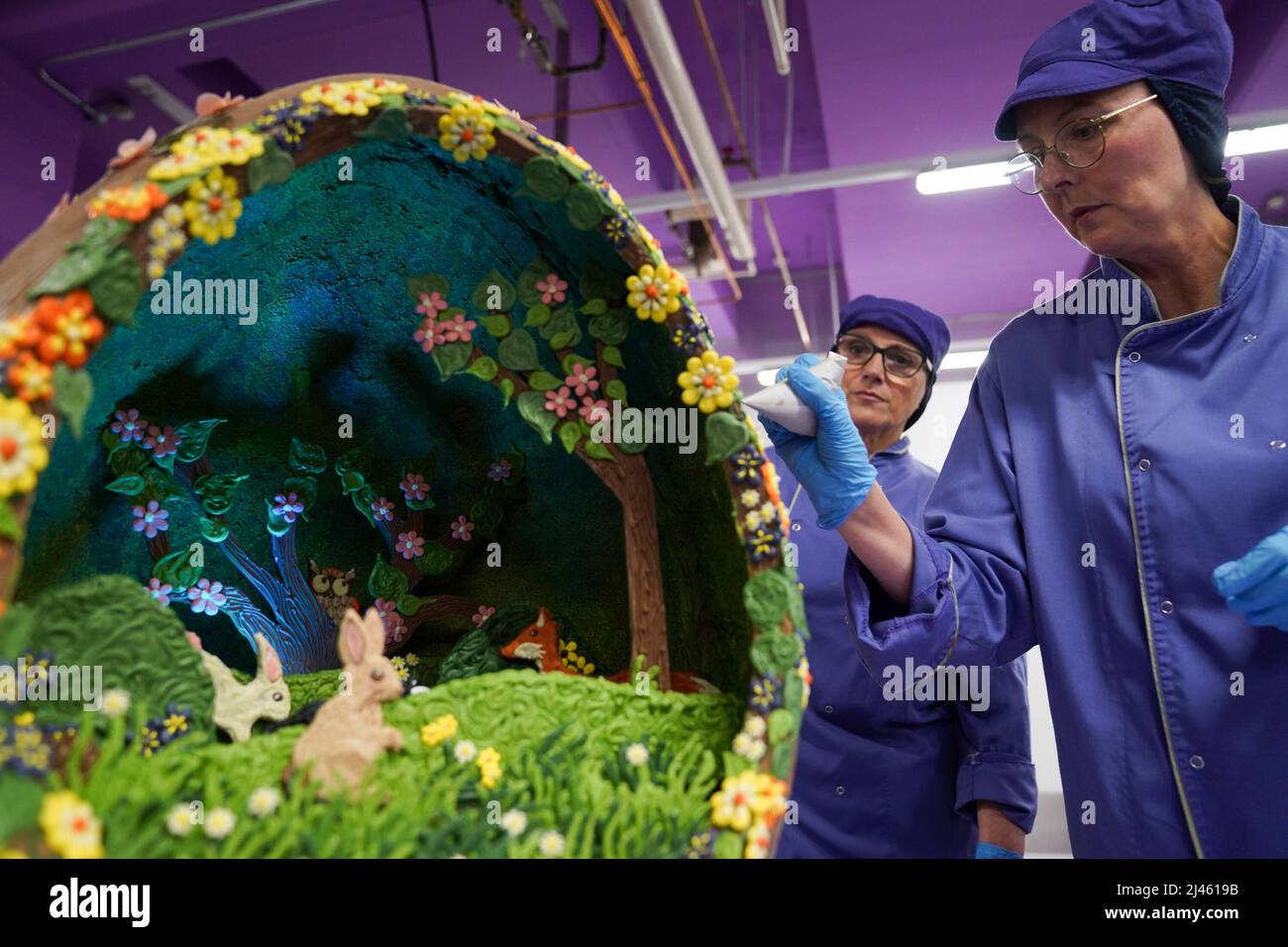 Cadbury world chocolatiers dawn jenks Banque de photographies et d ...