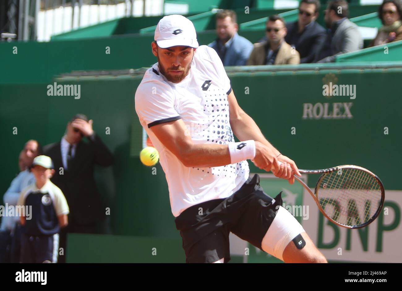 Benjamin Bonzi de France lors du Rolex Monte-Carlo Masters 2022, ATP ...
