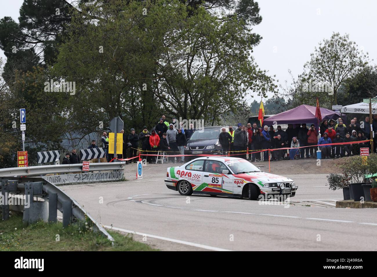 Rallye historique Costa Brava 2022 - BMW E30 320i voiture en ...