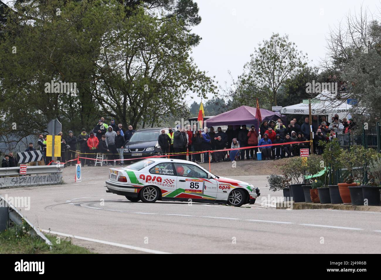 Rallye historique Costa Brava 2022 - BMW E30 320i voiture en ...