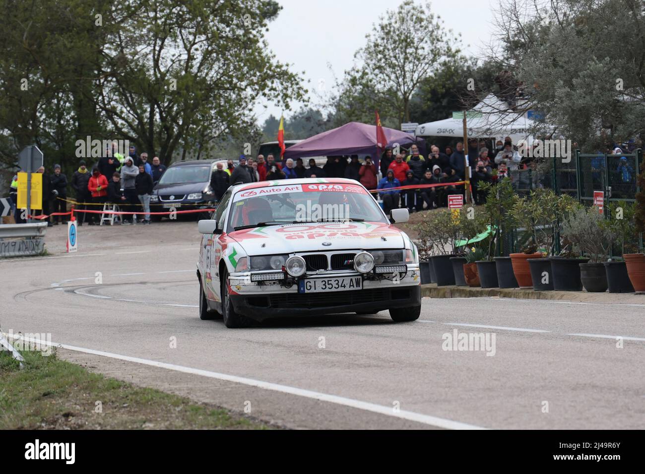 Rallye historique Costa Brava 2022 - BMW E30 320i voiture en ...