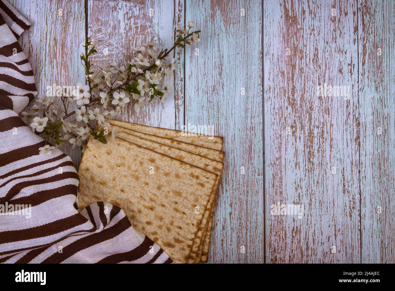 La Pâque juive kasher tradition alimentaire symbole pain matzoh Photo ...