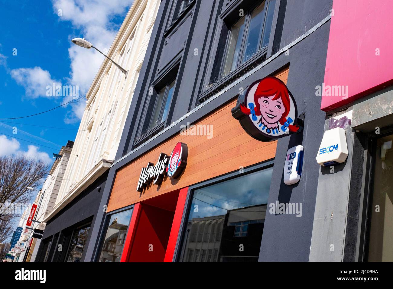 Signalisation de wendys Banque de photographies et d’images à haute résolution - Alamy